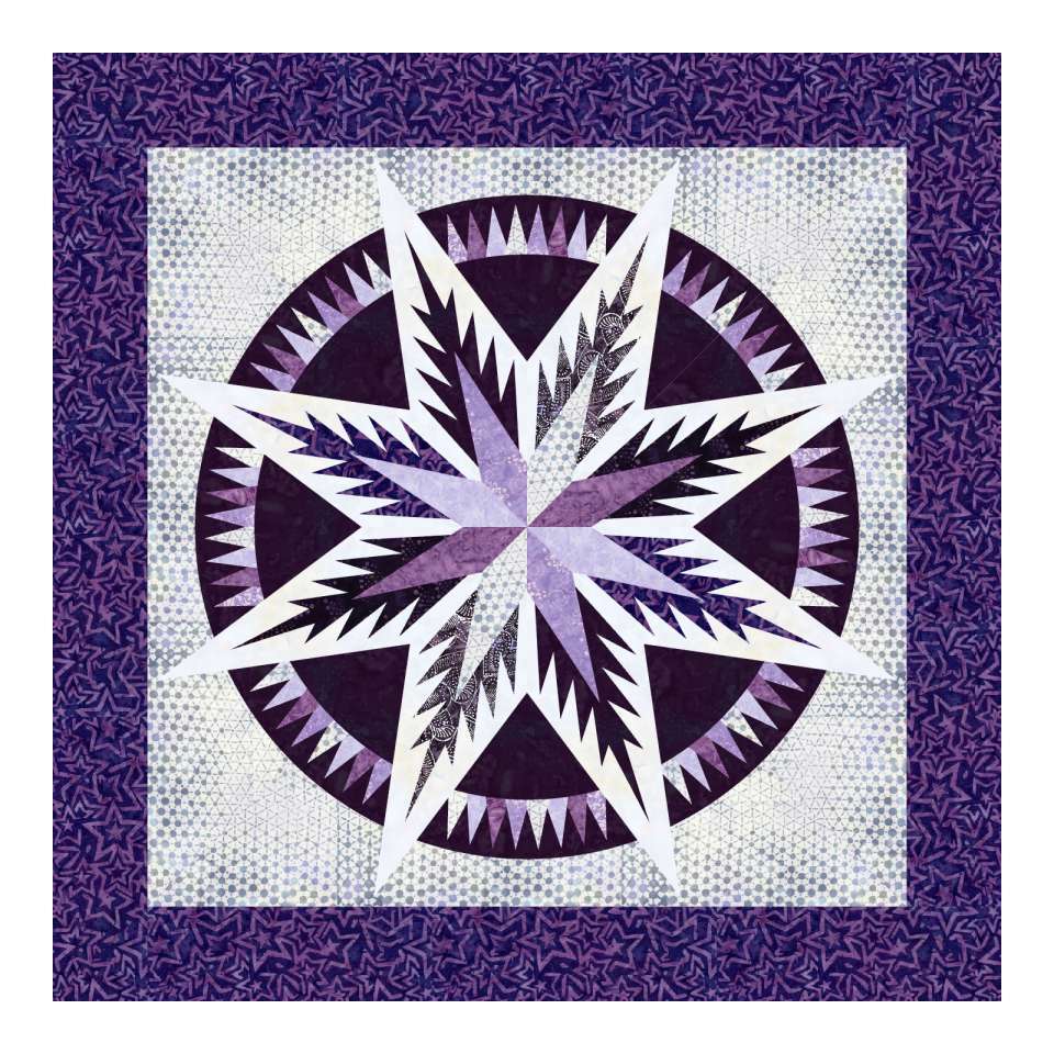 Antique Lighthouse in Purple | Lotus Owl Fiber Arts, LLC